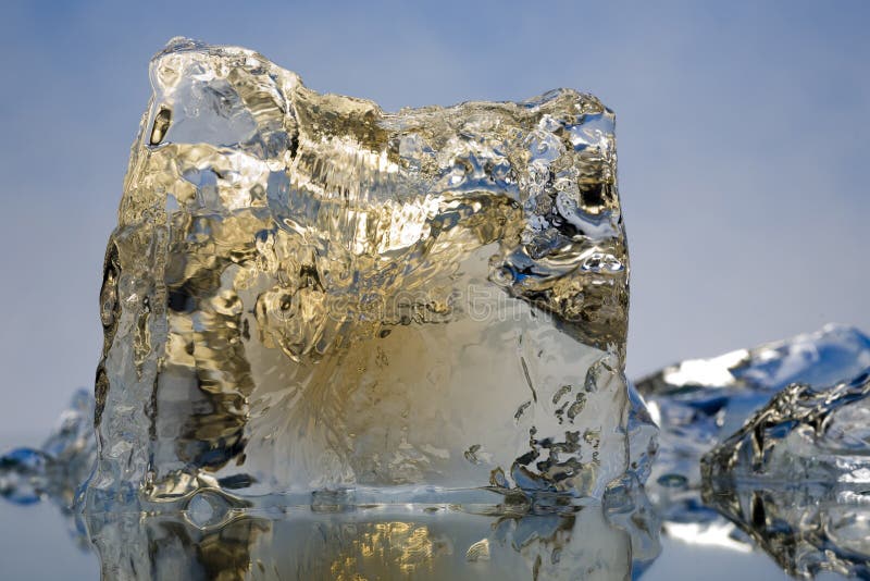 Ice cube stock image. Image of permafrost, melted, warming - 39352973