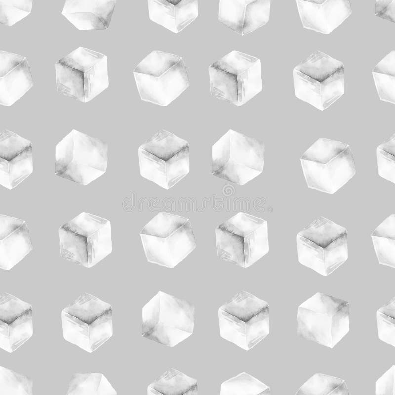 Seamless Ice Cube Pattern Stock Illustrations – 730 Seamless Ice Cube ...
