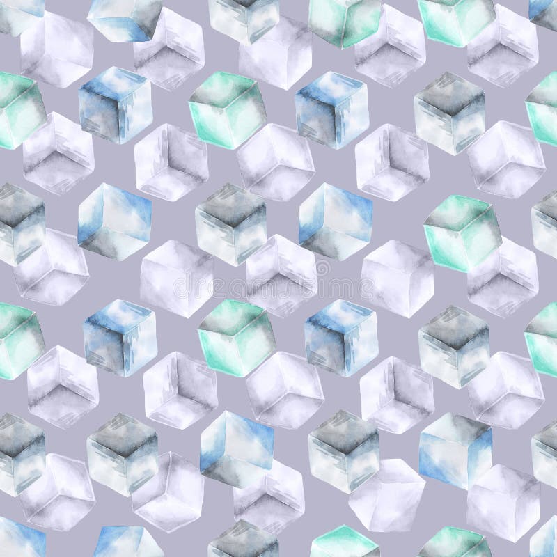 Seamless Ice Cube Pattern Stock Illustrations – 730 Seamless Ice Cube ...