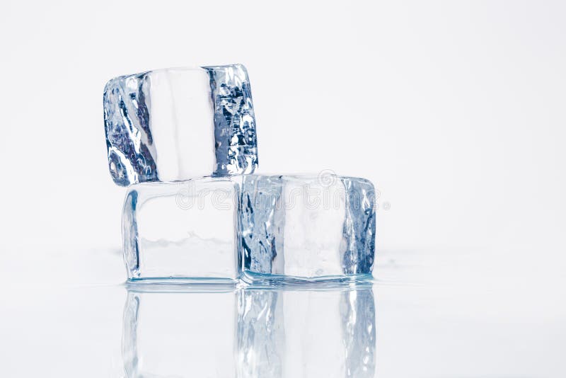 Ice cube on table stock image. Image of solid, frost - 75208853