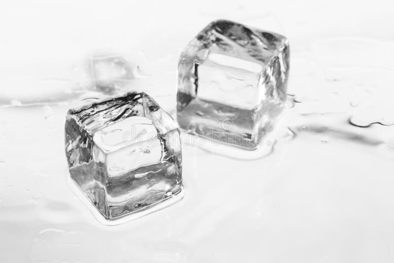 Ice cube on table stock photo. Image of drop, glass, macro - 75293206