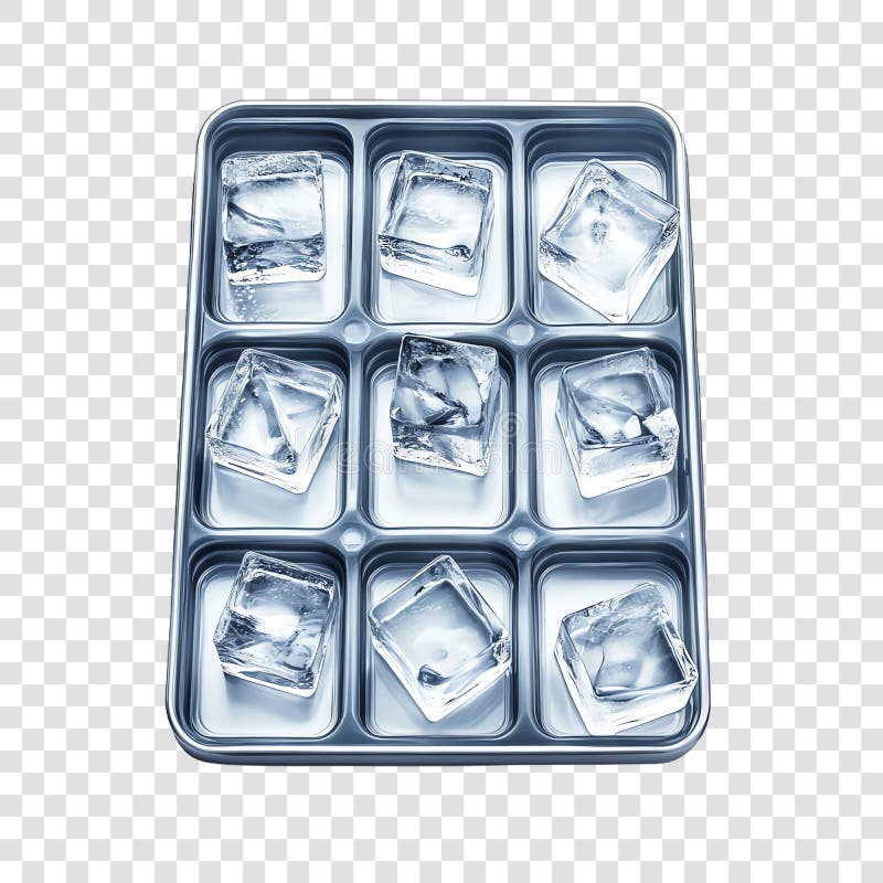 Ice cube tray set stock image. Illustration of freeze - 341480391