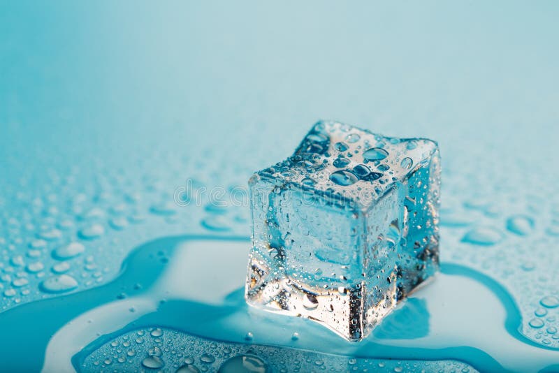 Melting Ice Cubes Wallpaper