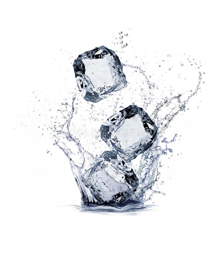 Ice cube stock image. Image of flow, liquid, clean, flowing - 40280001