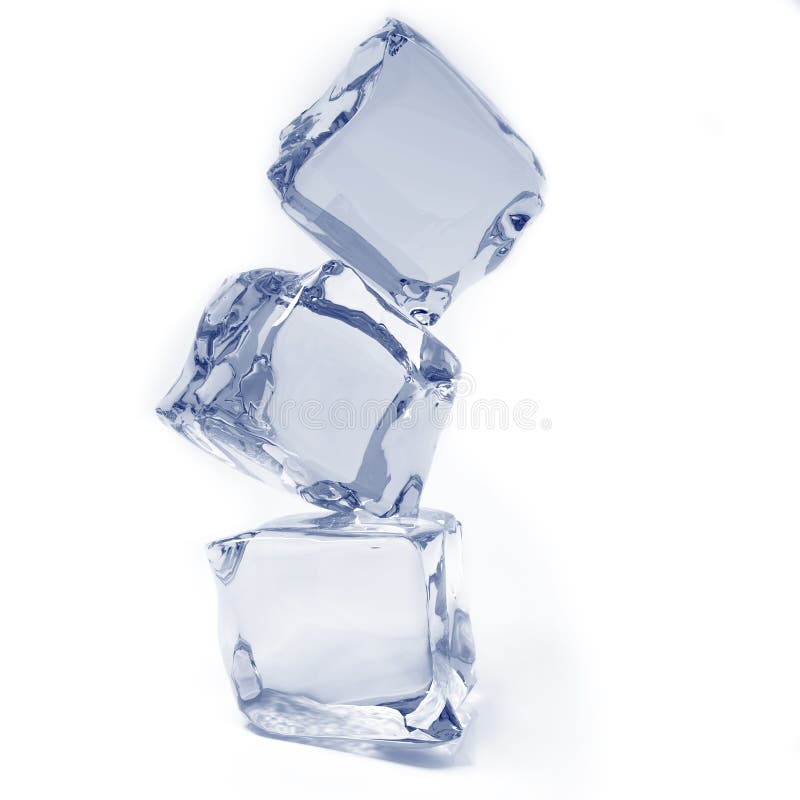 Ice Cubes Over Ceramic Tiles Stock Photo - Image of home, brownish: 2777984
