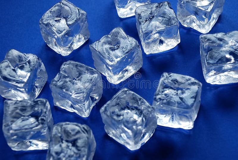 Ice Cubes Over Ceramic Tiles Stock Photo - Image of home, brownish: 2777984