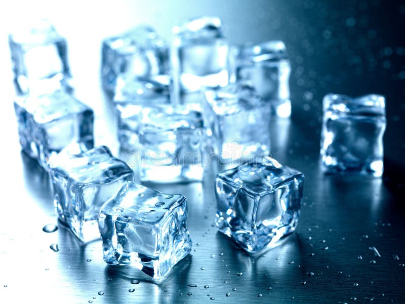 Crystal clear ice cubes stock photo. Image of cubes - 169663210