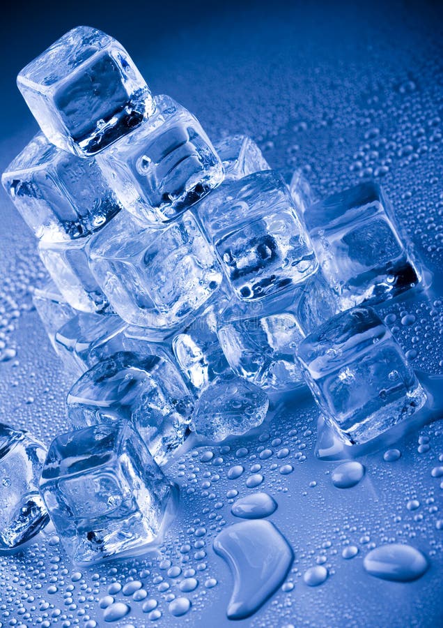 Ice cubes stock image. Image of cold, aqua, icecubes, melt - 2464483