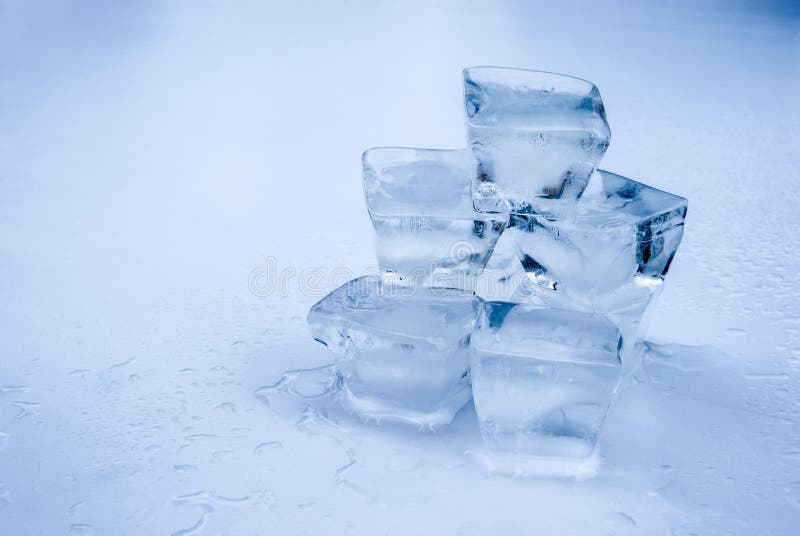 Blue ice cubes stock photo. Image of freeze, fresh, food - 37520452