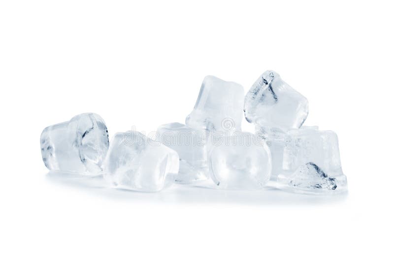 Side view of ice cubes stock image. Image of group, transparent - 9427641