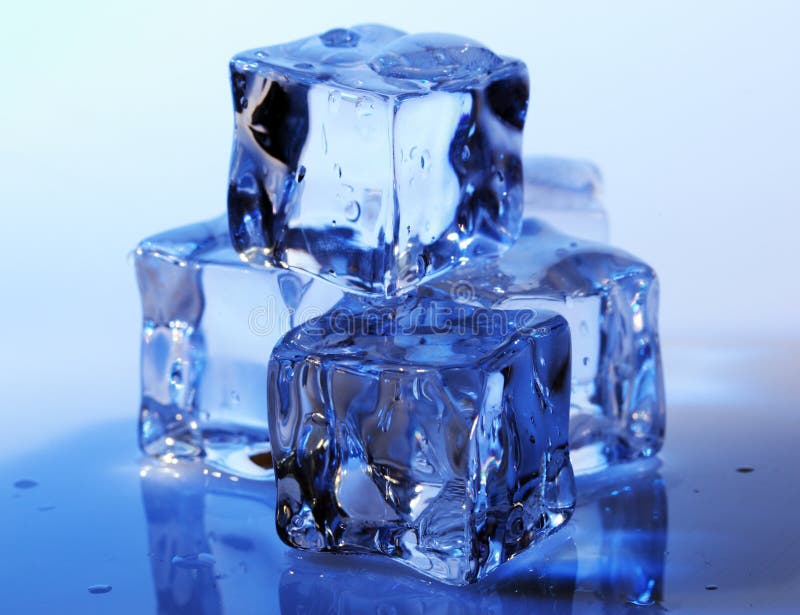 Ice cubes stock image. Image of freshness, group, reflection - 15962731