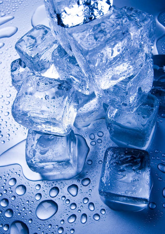 Ice Cubes stock photo. Image of refreshment, melting, frozen - 5592364