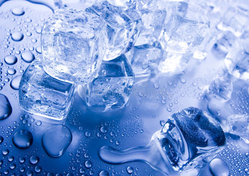 Ice cubes stock photo. Image of aqua, refraction, drop - 4587012