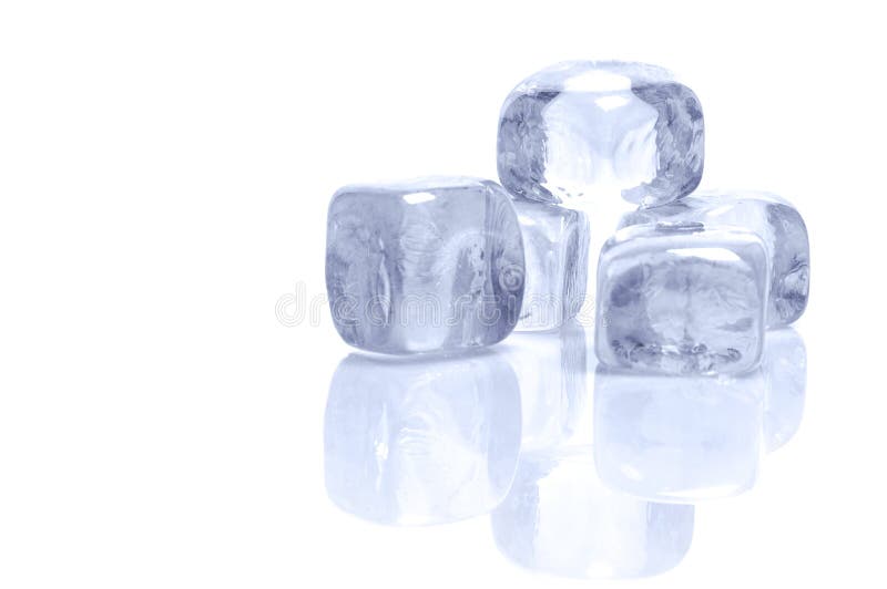 Ice Cubes Over Ceramic Tiles Stock Photo - Image of home, brownish: 2777984