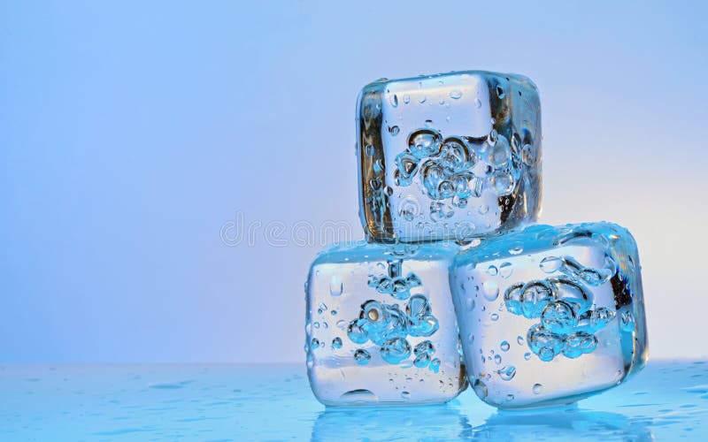 Ice cubes stock image. Image of isolated, blue, object - 37975371