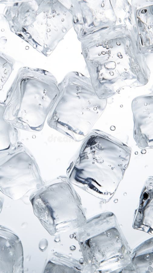 Ice cubes stock illustration. Illustration of blue, frozen - 282328511