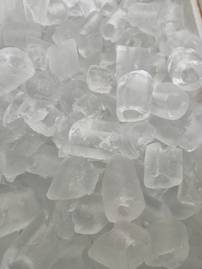 Ice cubes for cooling stock photo. Image of winter, freezing - 268475064