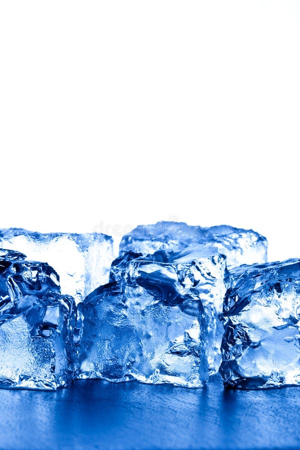 Ice cubes with copy space stock photo. Image of objects - 7306578