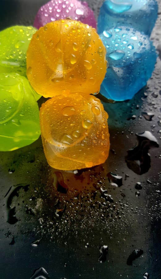 Ice cubes stock photo. Image of refresh, cubes, clear - 257779106
