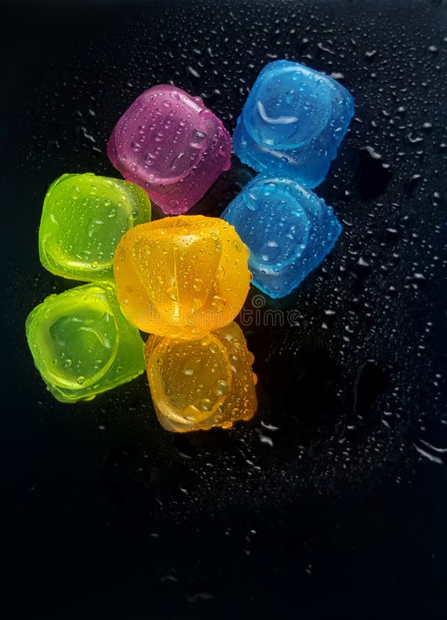 Ice cubes stock photo. Image of refresh, cubes, clear - 257779106
