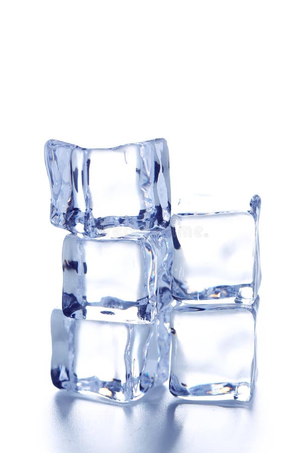 Ice cubes stock image. Image of frost, bubble, froze - 55380049