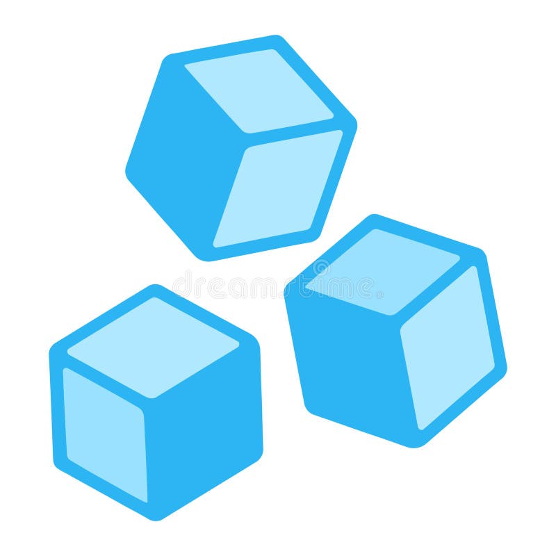 Vector Ice Cubes Stock Illustrations 8 164 Vector Ice Cubes Stock
