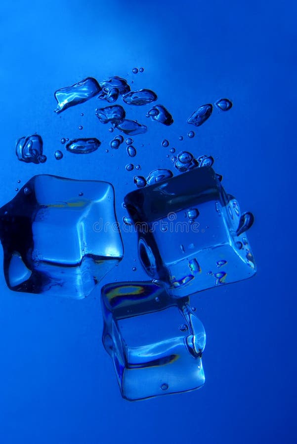 Ice cubes splash stock image. Image of studio, mineral - 26645291