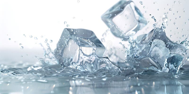 Ice Block Water Splash Stock Illustrations – 1,449 Ice Block Water ...