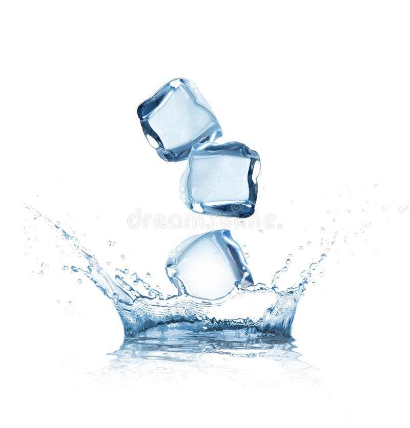 Transparent Light Blue Ice Cubes Stock Vector - Illustration of purity ...