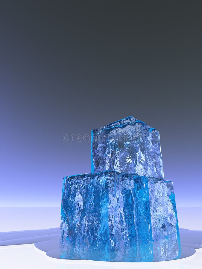 Ice stock illustration. Illustration of freeze, blocks - 72027324