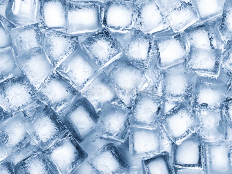 Ice Cubes Texture, Close Up Stock Illustration - Illustration of cubes ...