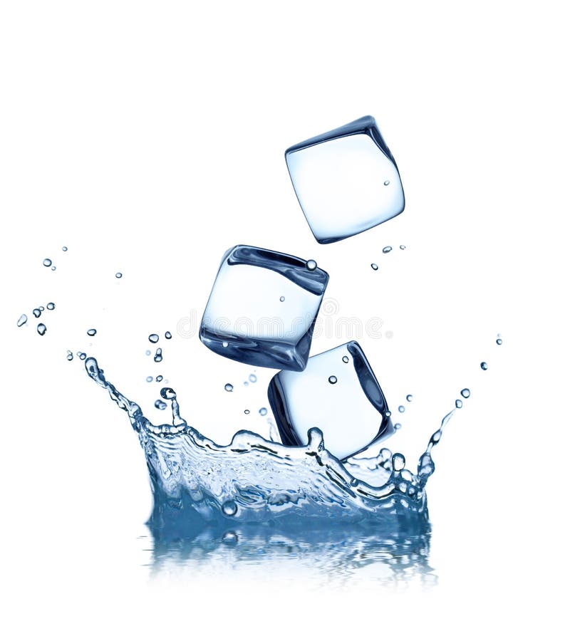 638 Falling Ice Cubes Isolated White Background Stock Photos - Free ...