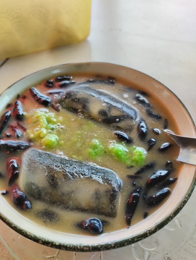 Ice Dawet Tradisional Food from Java Stock Photo - Image of streetlight ...