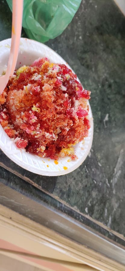 Ice Dish Yummy for Summer Colors Stock Image - Image of yummy, dish ...