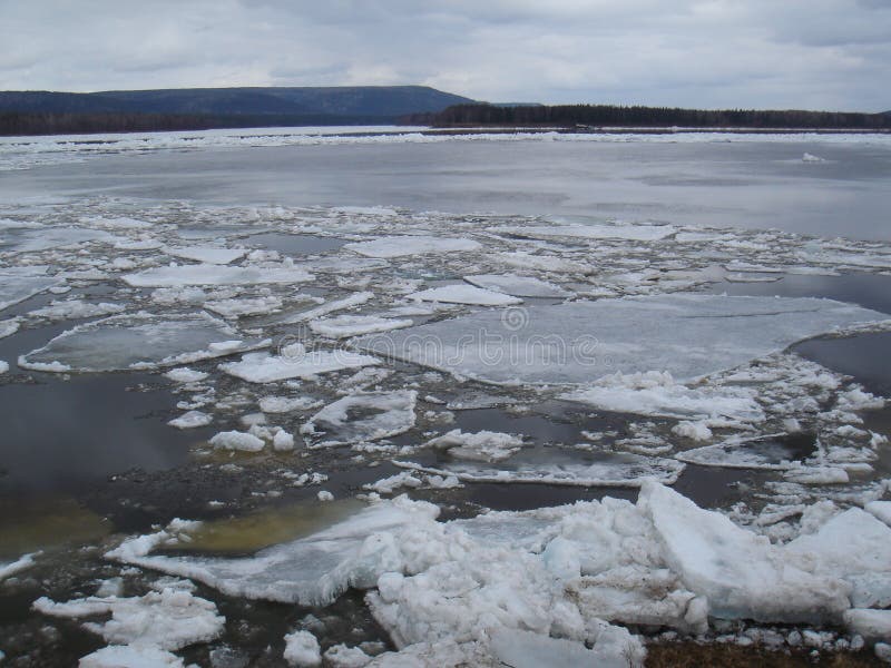 Ice drift stock photo. Image of yakutia, power, life - 91431332
