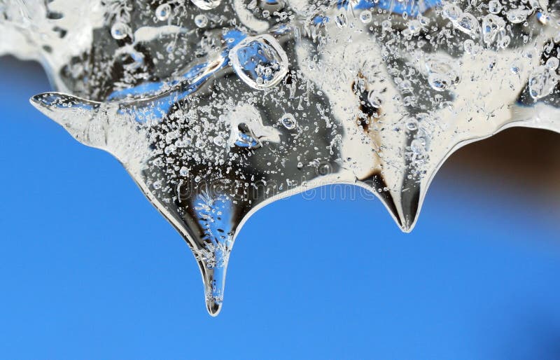 Ice drop stock photo. Image of frozen, transparent, winter - 16912156