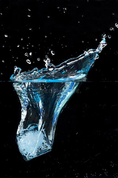 Ice drop stock image. Image of flow, frozen, drop, abstract - 763527