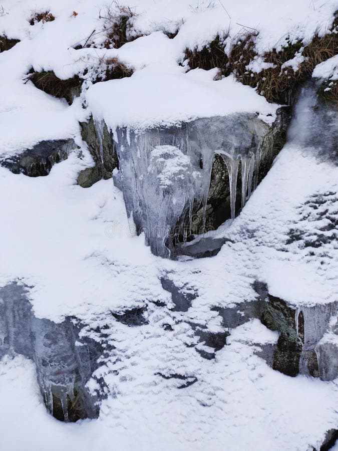 Ice drops stock photo. Image of winter, drops, rocky - 138022140