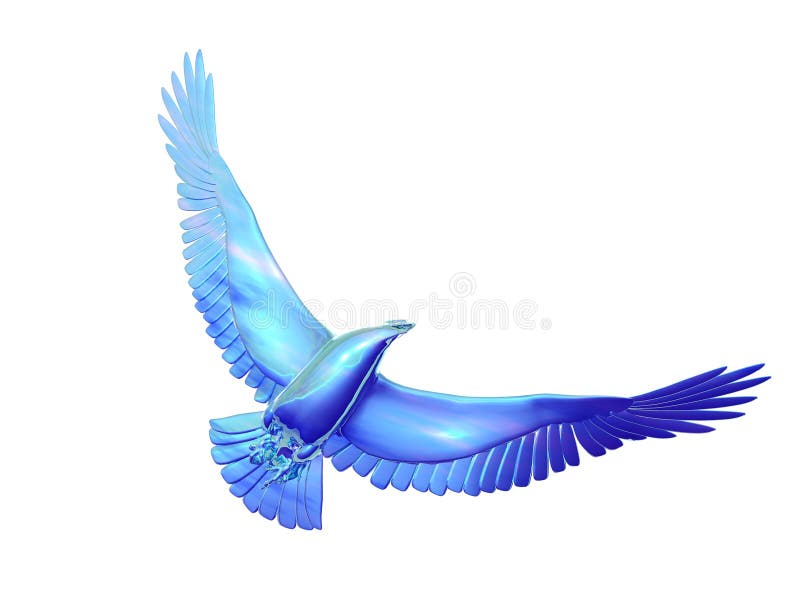 Ice Eagle Turning stock illustration. Illustration of beak - 292670
