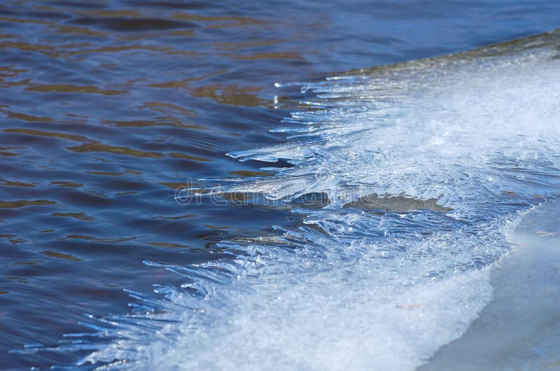 Ice Edge stock image. Image of crystal, nature, lake - 50528633
