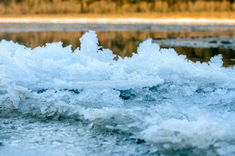 Ice edge. stock photo. Image of outdoors, nature, closeup - 36804906