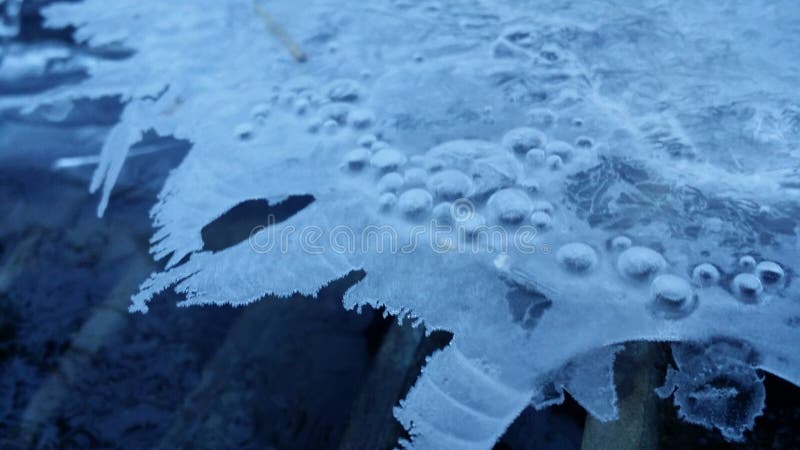 Ice edge stock image. Image of cold, puddle, country - 96430533