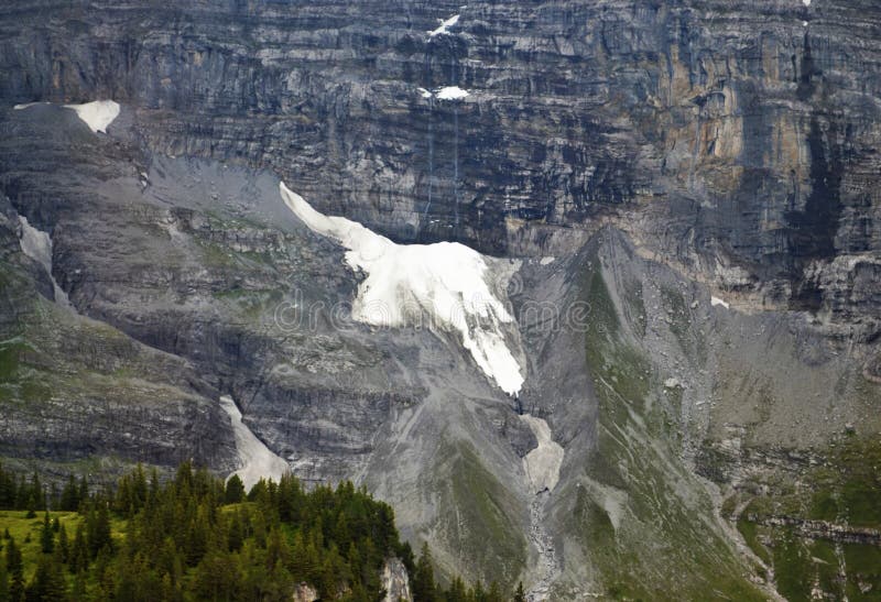 Ice fall mountain stock image. Image of ridges, contrasting - 71775781
