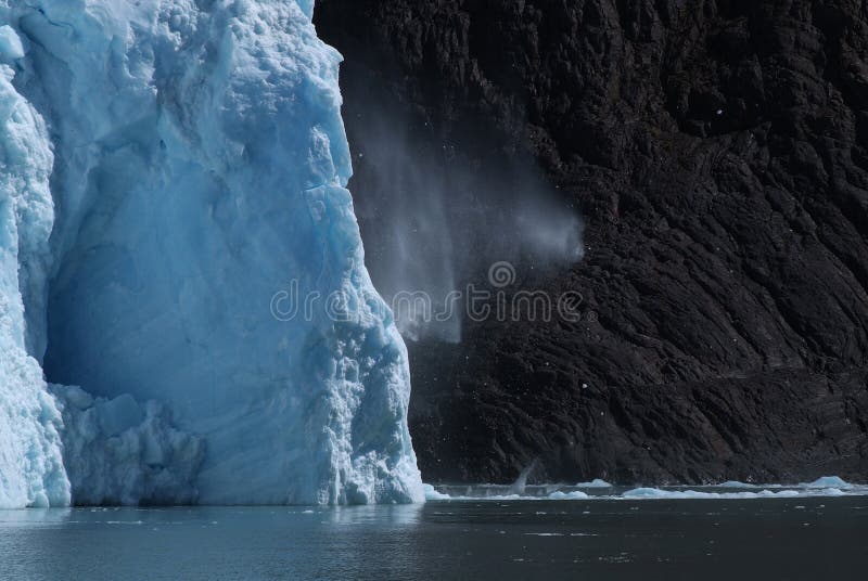 Ice Falling stock photo. Image of cliff, nature, coast - 2778606