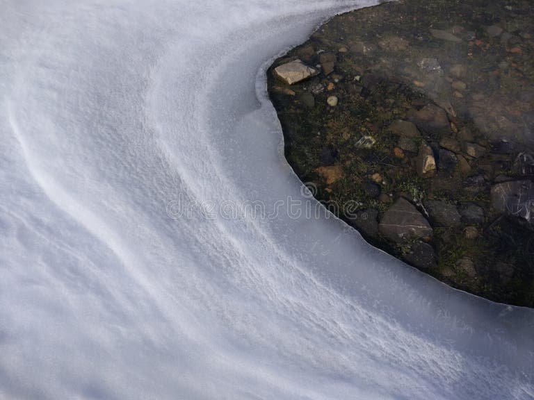 The ice on the farm stock photo. Image of engraved, covered - 137617822
