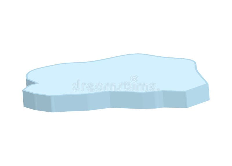Ice Floe Vector Symbol Icon Design. Stock Vector - Illustration of ...