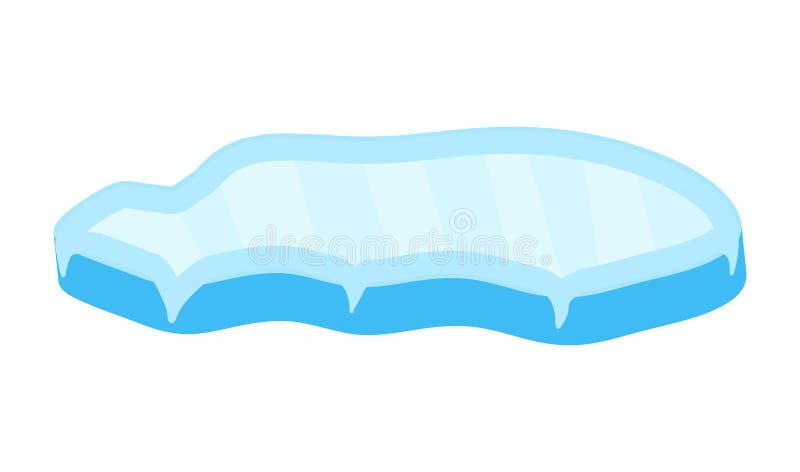 Ice Floe Vector Symbol Icon Design. Stock Vector - Illustration of ...