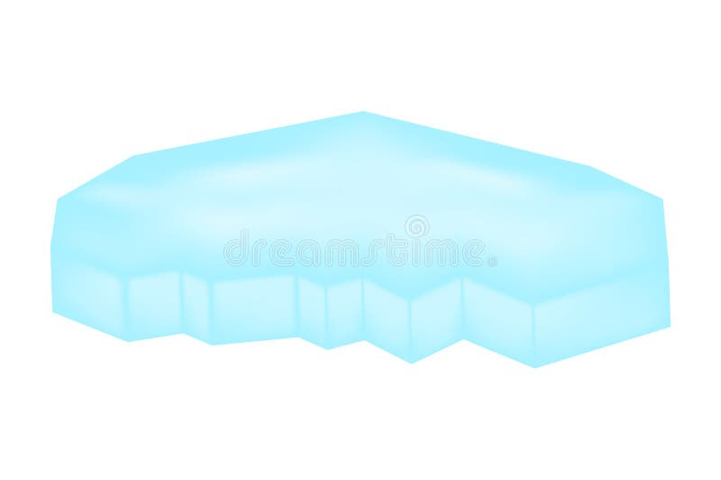 Ice Floe Vector Symbol Icon Design. Stock Vector - Illustration of ...
