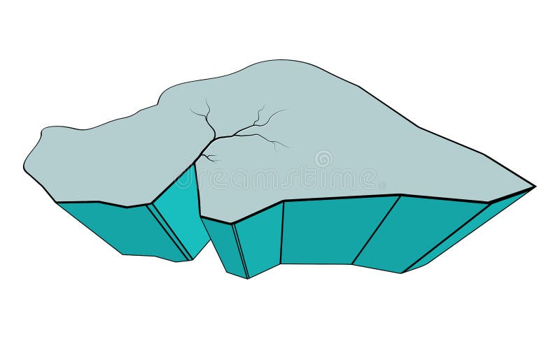 Ice Floe Vector Symbol Icon Design. Stock Vector - Illustration of logo ...
