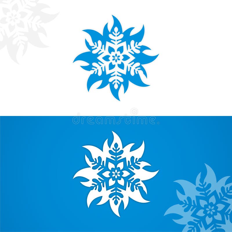 Ice Flower stock vector. Illustration of floral, blue - 97695197